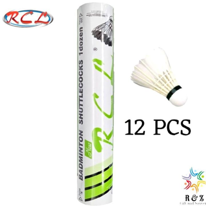 RCL Badminton Shuttlecocks Super /Bulu Tangkis RCL Super Shuttlecock ...