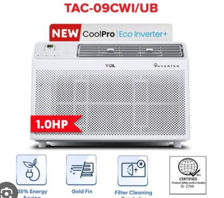 TCL TAC-09CSA/UB 1HP ECO INVERTER WINDOW TYPE AIRCON | Lazada PH