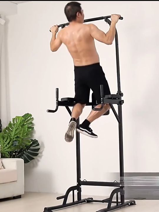 B&P Fast Deliveries Fitness Pull Up Station Tower Power Dip Gym Home ...