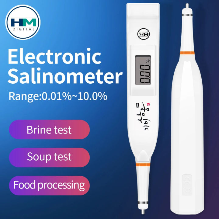 Portable Salinometer Salinity Tester Foods High-precision Salt ...