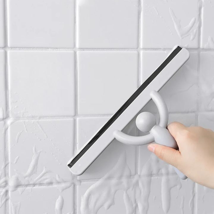 Home Cleaning Humanoid Glass Scraper Mirror And Countertop Scrubber ...