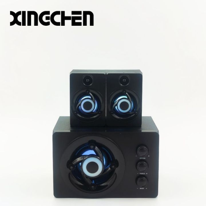 SADA D-208 Computer Audio Desktop Subwoofer Speaker 电脑音响桌面低音炮音箱 | Lazada