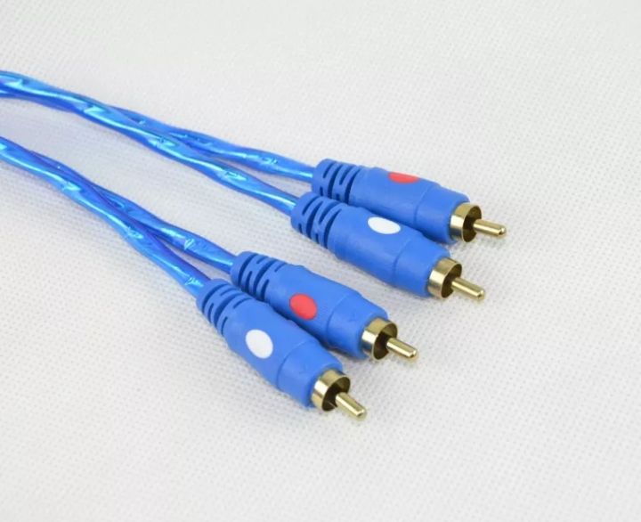 1M 3M 5M 10M HEAVY DUTY 2X2 RCA MALE PLUG TO RCA MALE PLUG | Lazada PH