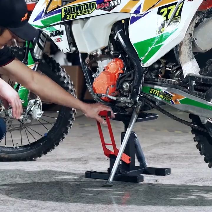 Local Ship Universal Hydraulic Racing Motorcycle Repair Lift Stand ...