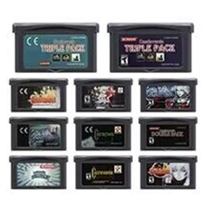 ตลับเกม GBA สำหรับการ์ดเครื่องเล่นวิดีโอเกม32บิตชุดเอเชียแห่งความเศร้า ...