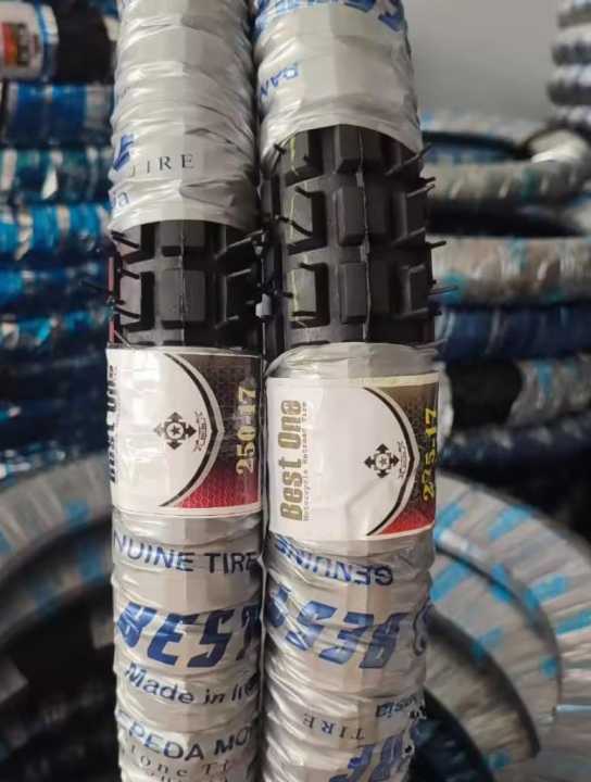 BAN SEMI TRAIL UKURAN 250-17 DAN 275-17 BAN BEBEK TRAIL REVO JUPITER ...