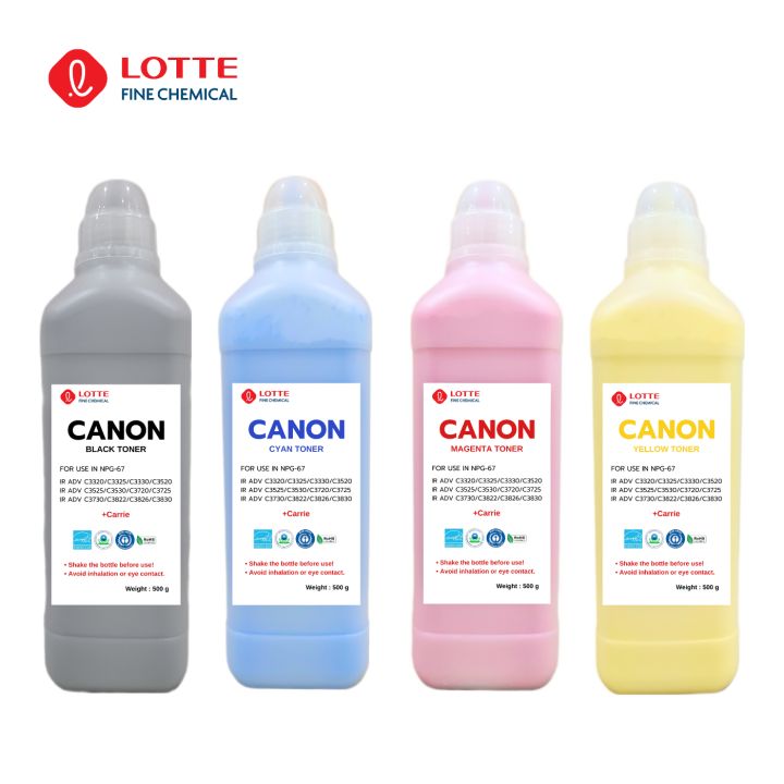 ผงหมึก CANON IR ADV C3320/C3325/C3520/C3540 (500G) LOTTE FINE FINE ...