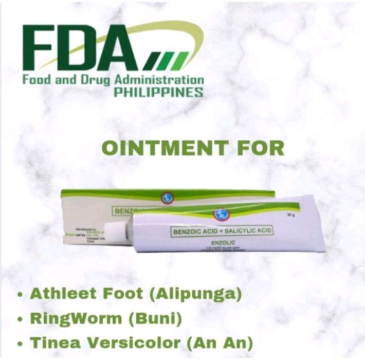 ENZOLIC Benzoic acid + Salicylic Acid | Lazada PH