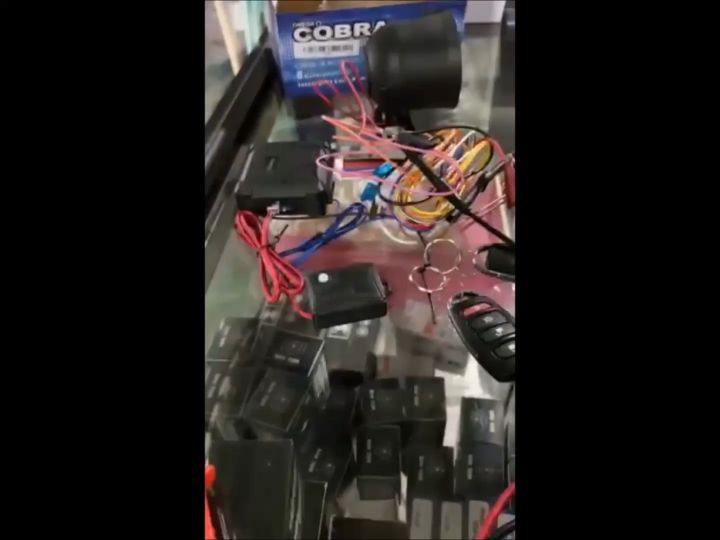 OMEGA Cobra Auto Security Car Alarm System COBRA-18-AL-1000-PT-1 ...