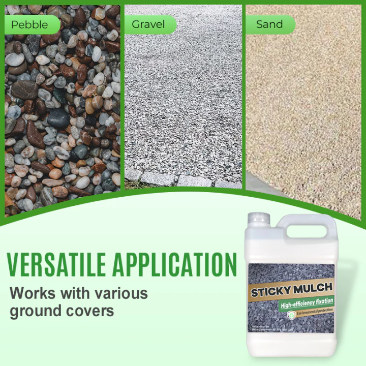 Rock Glue Landscaping Stone Glue Anti-Yellowing Sticky Ground Coverage ...