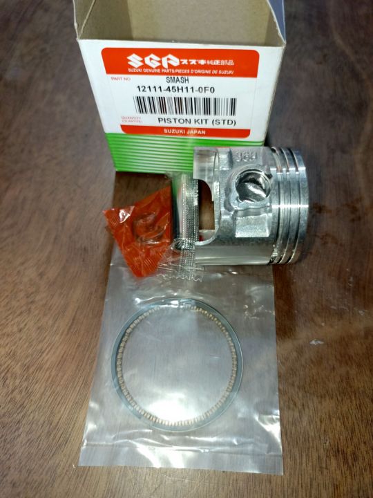 suzuki genuine smash 115 piston kit set | Lazada PH