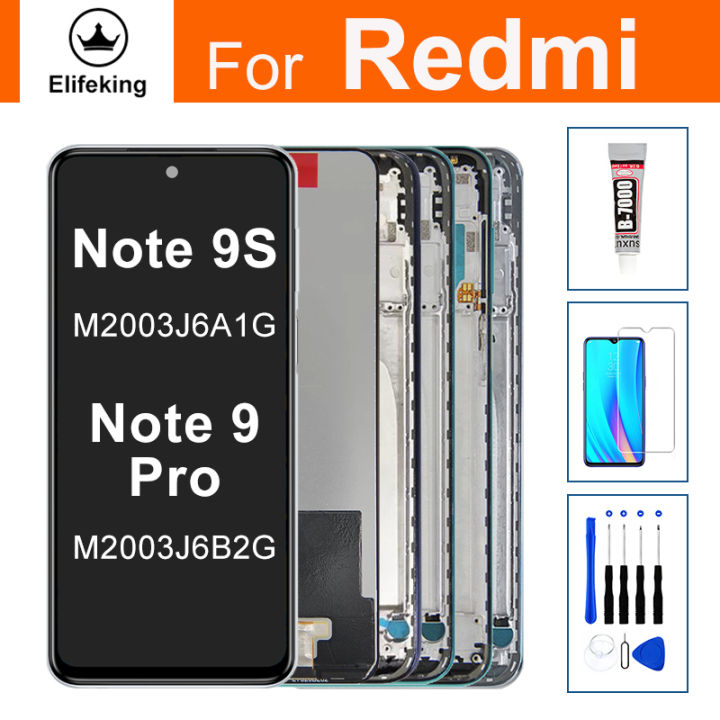 6.67'' LCD For Redmi Note 9S 9 Pro M2003J6A1G M2003J6B2G Touch ...