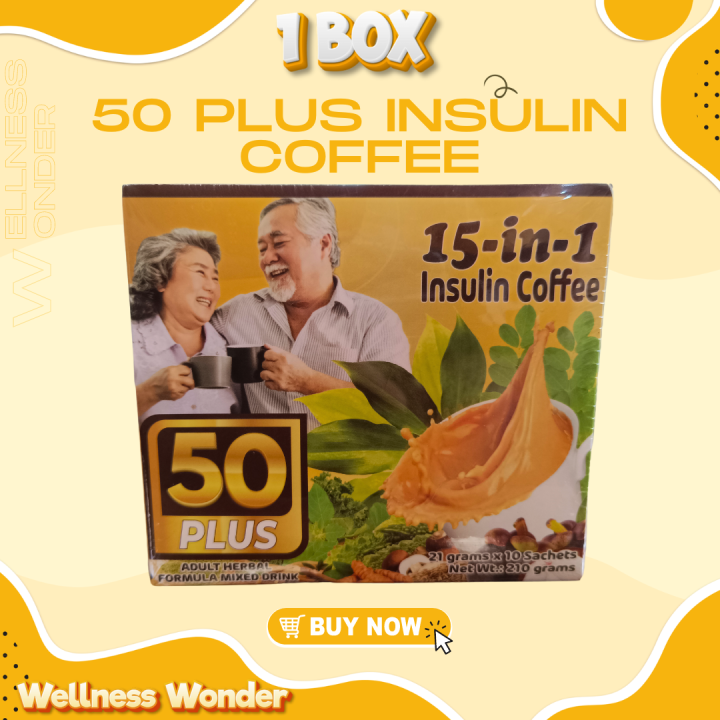Wellness Wonder 1 Box 50 Plus Insulin Coffee | Lazada PH