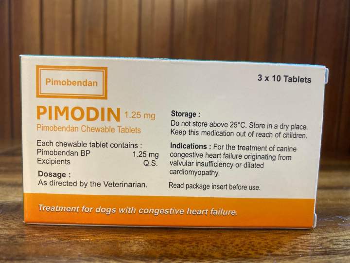 PIMOBENDAN 1.25mg tablet (Pimodin) | Lazada PH