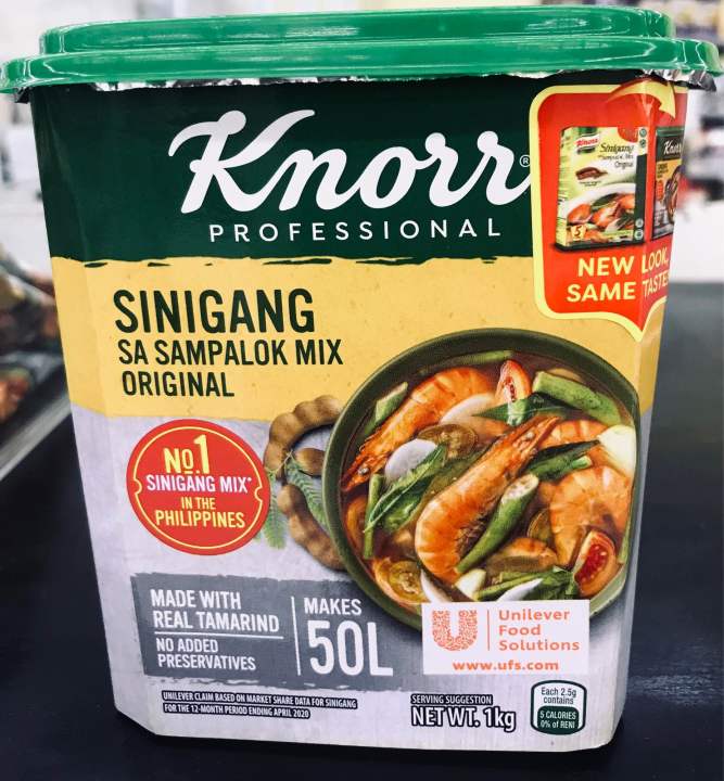 1kg Knorr Sinigang sa Sampaloc Mix Original Tamarind Soup Mix Powder | Lazada PH