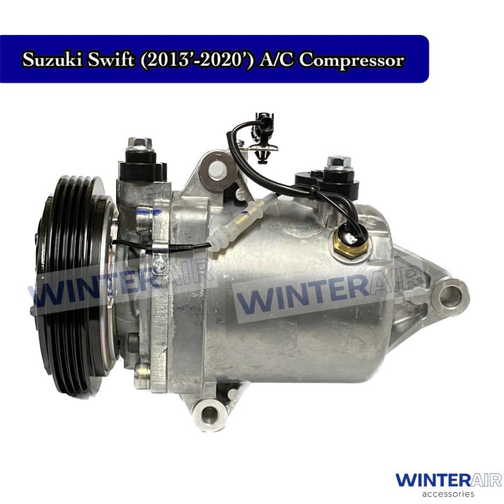 Suzuki Swift (2013’-2020’) • Air Cond Compressor (Aftermarket) • Winter ...