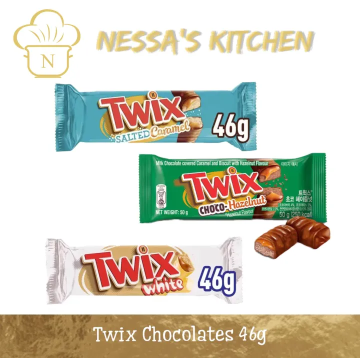 Twix Chocolate Bars Biscuit and Caramel 46g [Nessa’s Kitchen] | Lazada PH