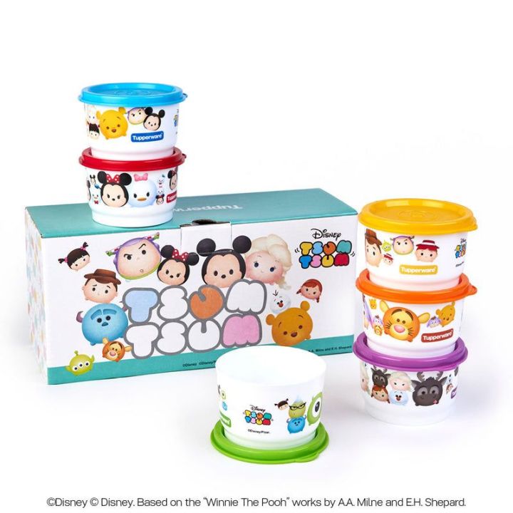 Tupperware Disney Tsum Tsum Snack Cup 110ml 1pc / Full Set Gift Set - 1 ...