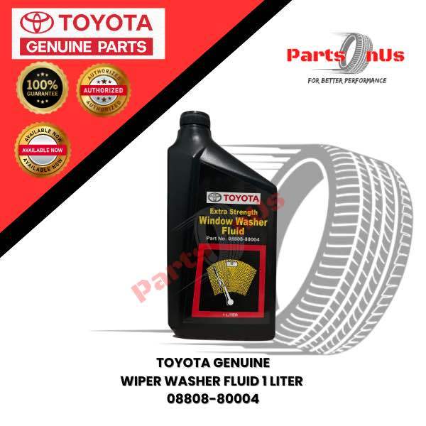 Toyota Genuine WIPER WASHER FLUID 1 LITER / 08808-80004 | Lazada PH