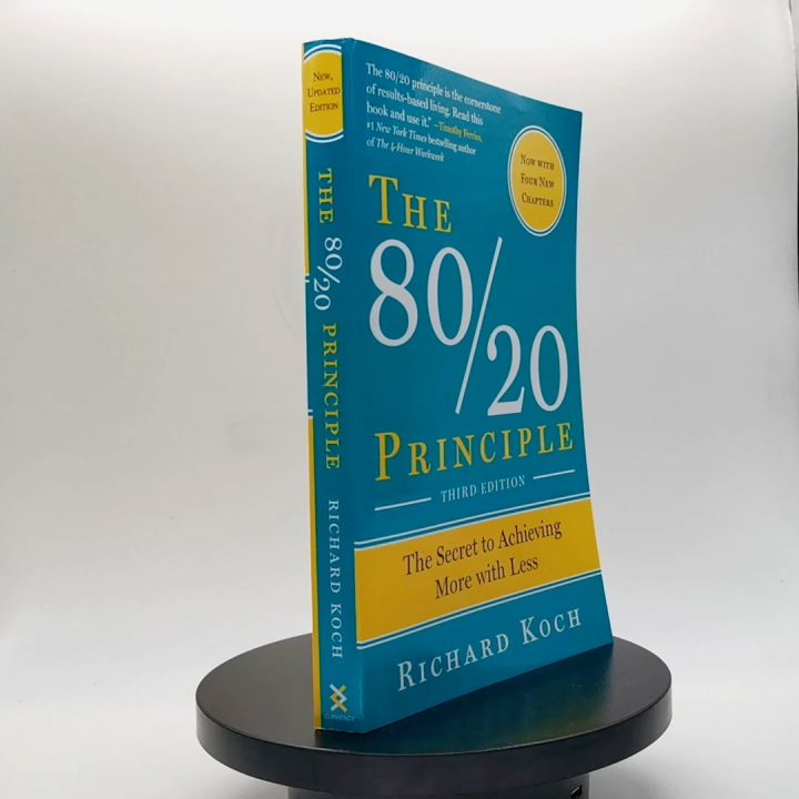 【หนังสือภาษาอังกฤษ】The 80/20 Principle: The Secret to Achieving More ...