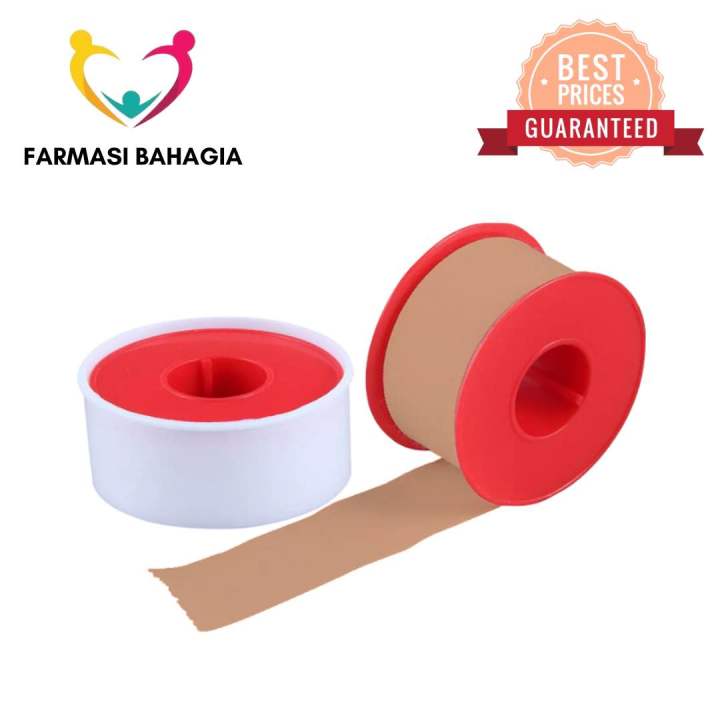 Zinc Oxide Plaster B.P. Skin Colour (1.25cm / 2.5cm) | Lazada