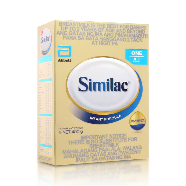 Similac 400G (0-6 months) | Lazada PH