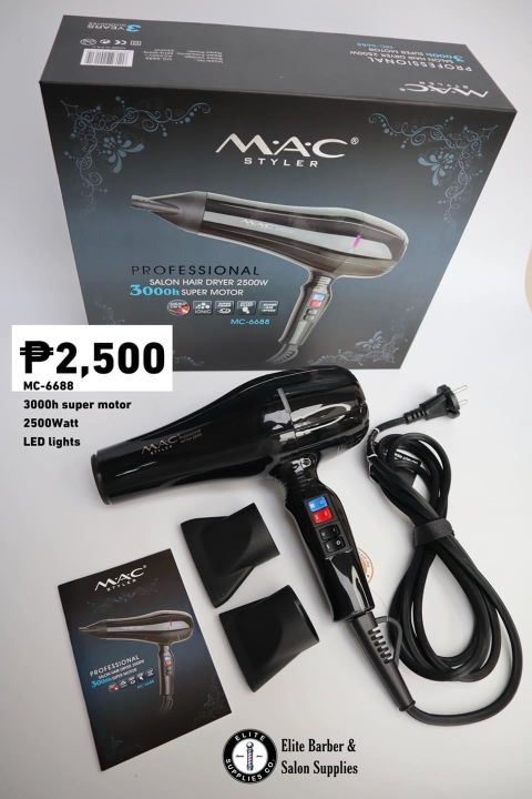 MAC STYLER BLOWER MC-6688 2500 Watts | Lazada PH