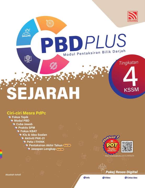 PBD PLUS KSSM SEJARAH TINGKATAN 4 | Lazada
