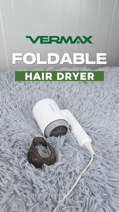 Vermax Blower Hair Dryer Foldable Hair Blower Portable Quick Drying ...