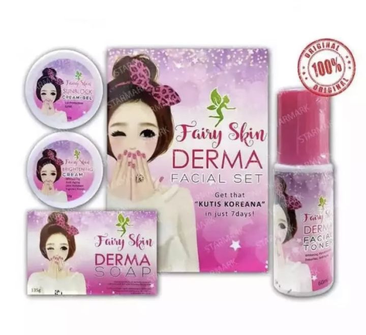 Fairy Skin Derma Set Old Packaging | Lazada
