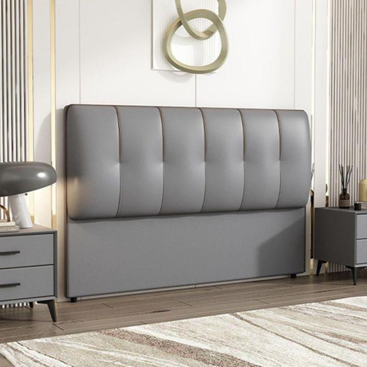 Modern Minimalist Hotel Bed Headboard Soft Padded Backrest Panel Tech ...