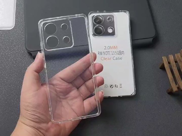 Redmi Note 13 5G Soft case Clear 2.0mm Case Bening Redmi Note 13 5G ...