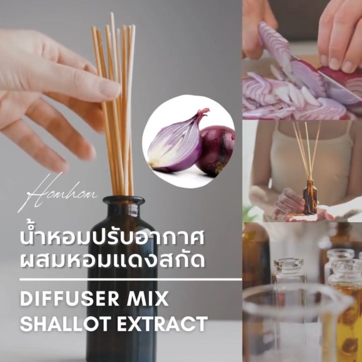 ก้านหอมปรับอากาศ ผสม สารสกัดหอมแดง FRESH AIR (ยูคาลิปตัส) 100 ml Reed ...