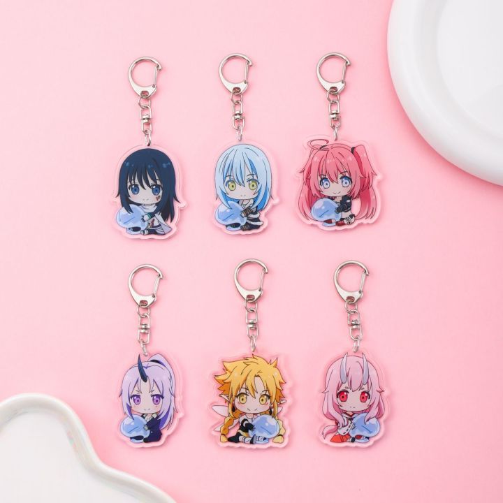 Anime That Time I Got Reincarnated as a Slime Keychain Cute Rimuru ...