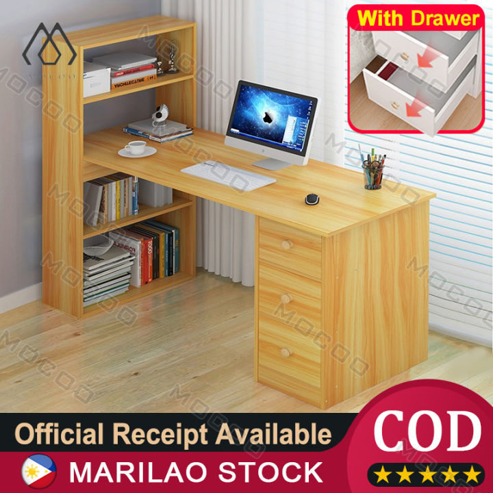 【Free Shipping】Office Computer Desk Large PC Gaming Desk Study Table ...