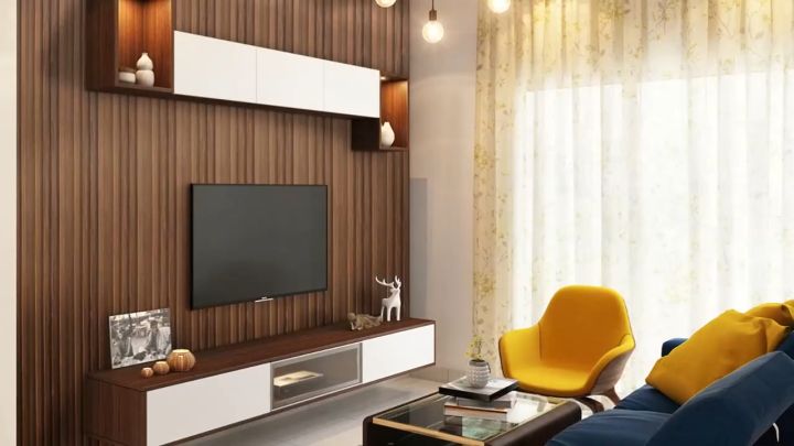 100CM x 15CM x 9/17MM Wood Grille Wall Panel Fluted Board | DIY Home ...
