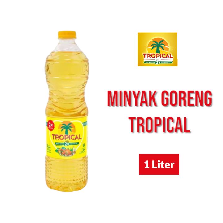 TROPICAL Minyak Goreng Botol 1 Liter | Lazada Indonesia