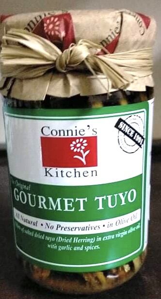 235g Connie’s Kitchen Gourmet Tuyo in Olive Oil Dried Herring | Lazada PH