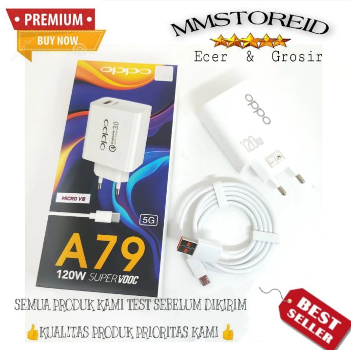 MM - Charger Oppo A79 5G 120W Travel Charger Fast Charging / Casan Hp ...