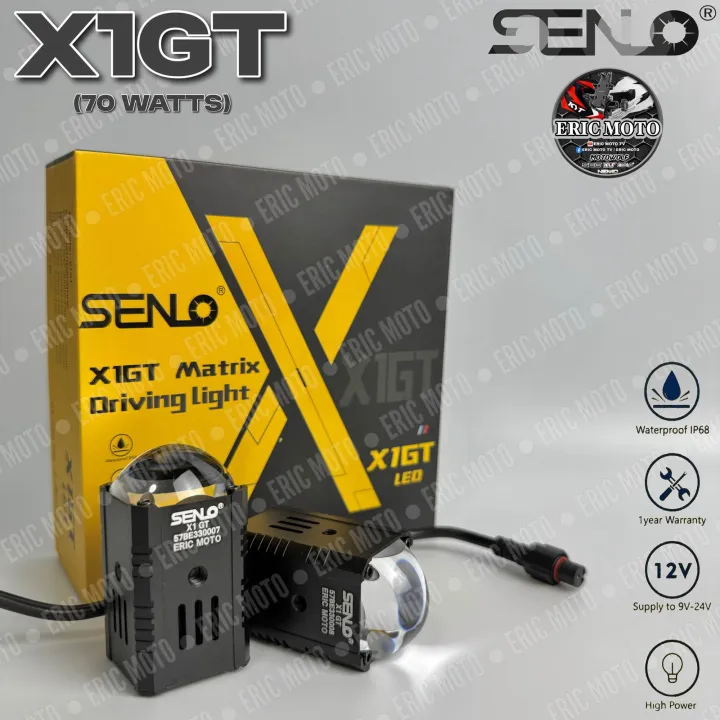 ORIGINAL Senlo X1GT Premium Matrix mini driving light 70 WATTS | Lazada PH