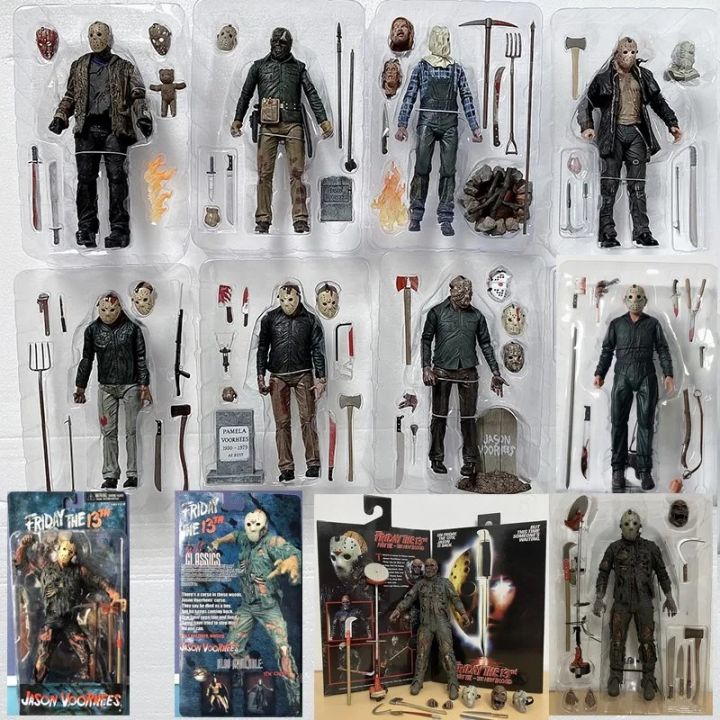 Toystoreshop NECA Friday หุ่นของเล่นที่13เฟรดดี้เจสันวอร์ฮีส์เลือด ...