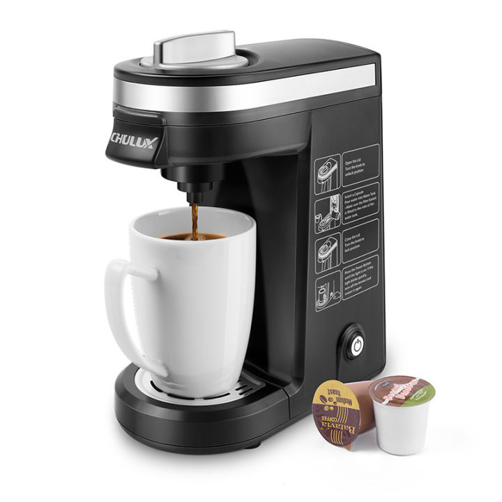 CHULUX American K cup capsule coffee machine Single-Serve K-Cup Coffee ...