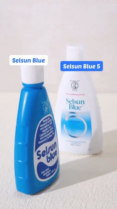 Selsun Blue 5 Shampoo 120ml - Selsun Blue Five - Shampoo Ketombe - Anti ...