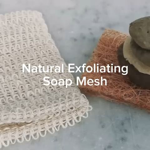 Eco-friendly Natural Exfoliating Mesh 100% Biodegradable Compostable ...