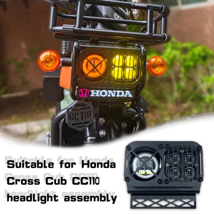 FOR Honda Cross Cub 110 CC Motorcycle Modified Headlight Cross Cub 110 ...