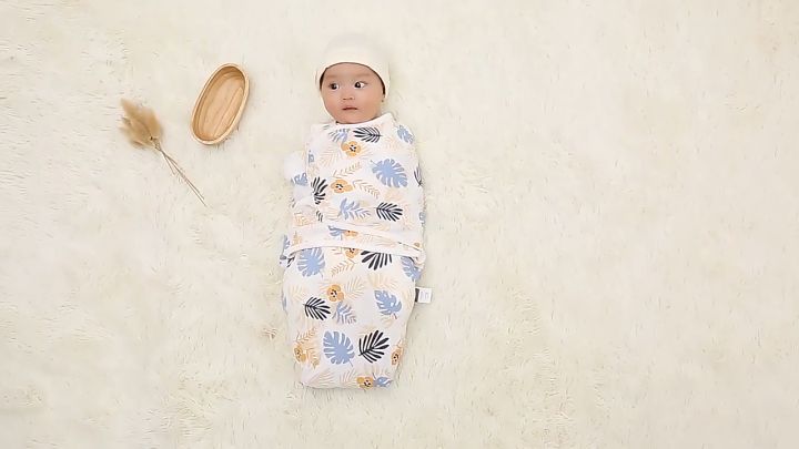 HAHA BABY Cotton Baby Blanket Newborn Infant Swaddle Baby Sleep Sack ...