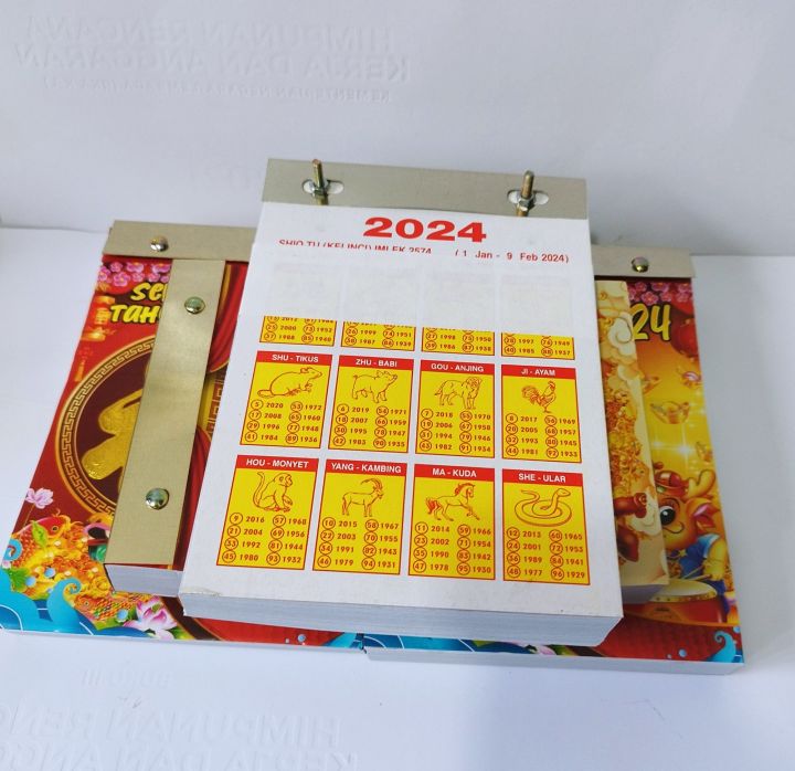KALENDER HARIAN SOBERK 2024 | Lazada Indonesia