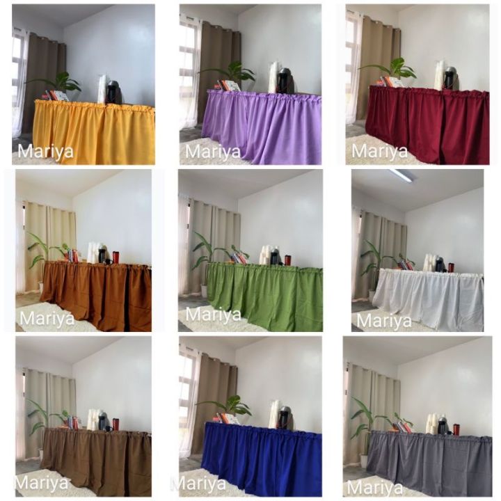 Plain Kurtina | Lababo Curtain | Lazada PH