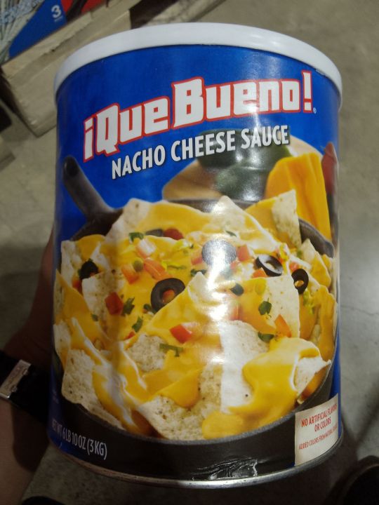 QUE BUENO NACHO CHEESE SAUCE 3KG MADE IN USA | Lazada PH