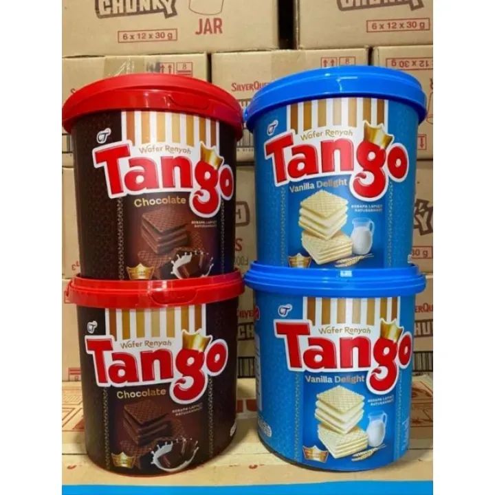 Wafer Tango Ember Vanilla/Coklat/Hazelnut-TANGO WAFER JAR KEMASAN EMBER ...